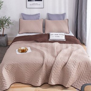 Viva home textile / Покрывало однотонное двустороннее и две наволочки ...