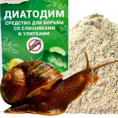 Диатодим — от слизней и улиток. Натуральный инсектицид:. Органо ...