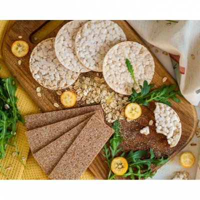 Сухарики, хлебцы - Грандиозная продуктовая закупка!. Хлебцы
