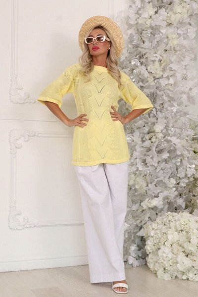 Вязаные модели,LUNA. Джемперы, кофточки - Wisell 🧡 лето-осень 2023. Повседневные платья