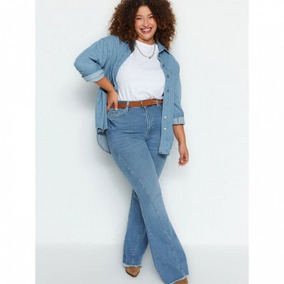 TRENDY MIX. Большие размеры до 6 XL+. Женские джинсы больших размеров ...