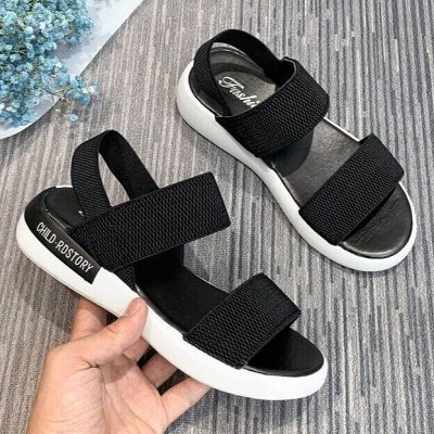 Босоножки без каблука - 🤩Распродажа!Яркие Модные Футболки А288. Женские ...