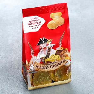 МОНЕТНЫЙ ДВОР / Монеты шоколадные Мешочек "Золото Пиратов", 150 г | ☑ ...