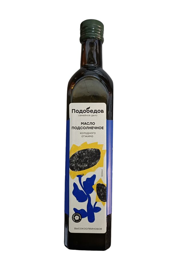 Натуральные продукты / Масло ПОДСОЛНЕЧНОЕ нерафинированное ...
