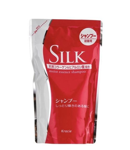 Kracie / 74402 "Silk" Шампунь увлажняющий для волос с природным ...