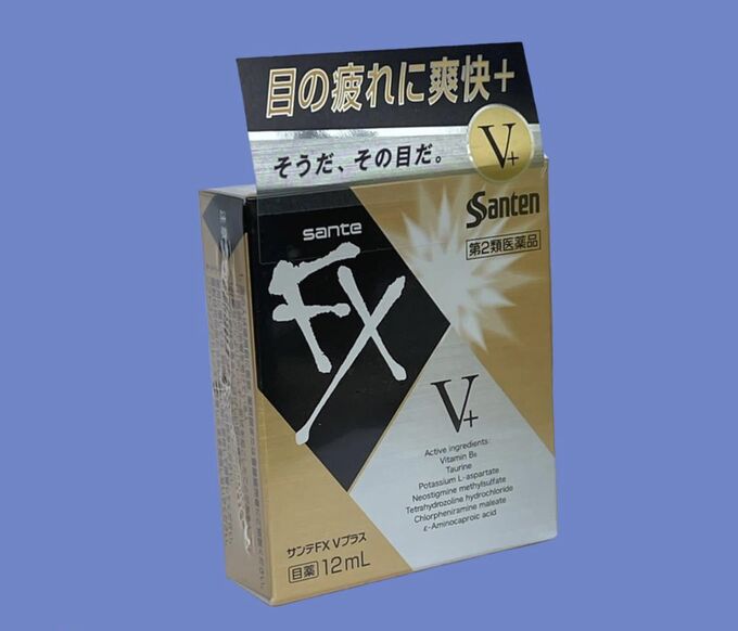 Santen Pharmaceutical Co., Ltd. / Японские глазные капли Santen Fx V+ ...