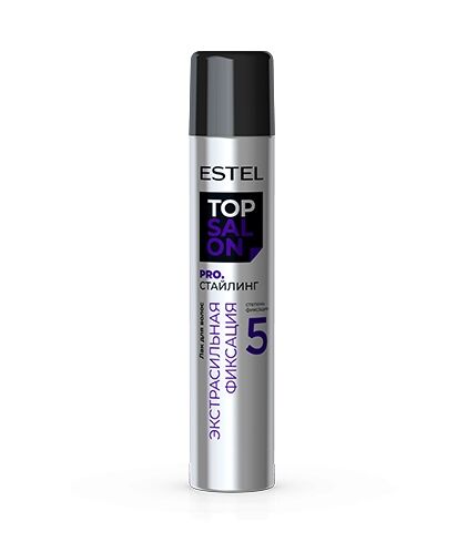 ESTEL PROFESSIONAL / Лак для волос ESTEL TOP SALON PRO.СТАЙЛИНГ экстрасильная фиксация | TOP ...