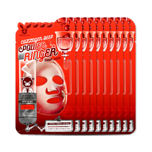 Elizavecca Collagen Deep Power Mask Pack Тканевая маска для лица с ...