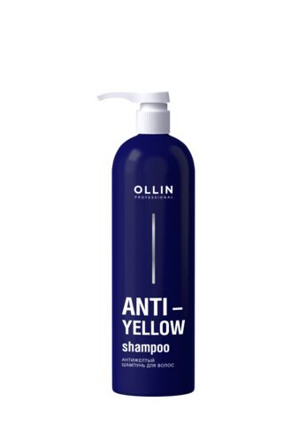 ANTI-YELLOW Антижелтый шампунь для волос 500мл OLLIN PROFESSIONAL Оллин ...