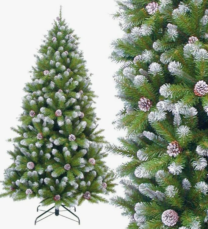 Искусственная елка с шишками, 120 см | Ёлки 🎄. Все для Нового года