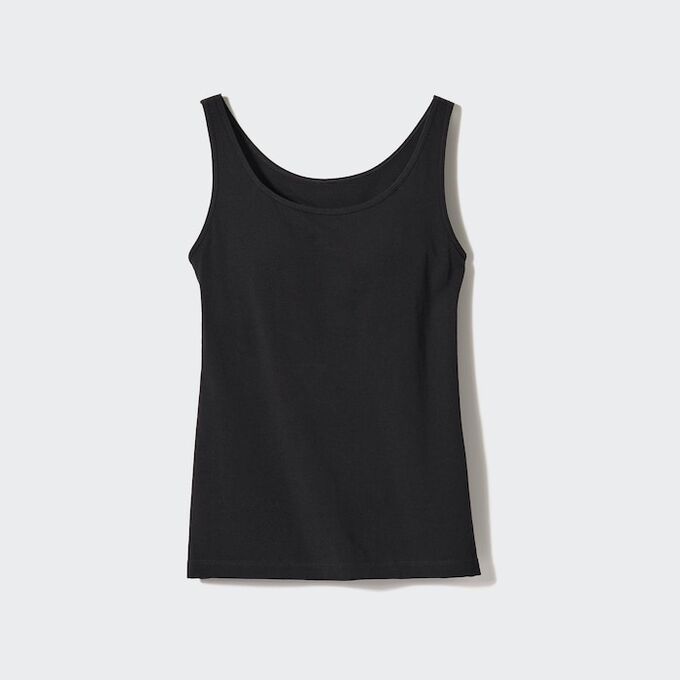 UNIQLO / Женская майка с чашками, черный | Женские майки, топы. Женские ...