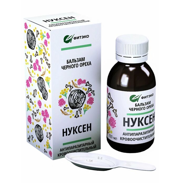 Фитэко / Нуксен. КРОВОЧИСТИТЕЛЬНЫЙ антипаразитарный - эффективно ...