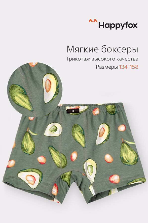 Happy Fox Трусы для мальчика Мальчикам Нижнее бельё Белье для
