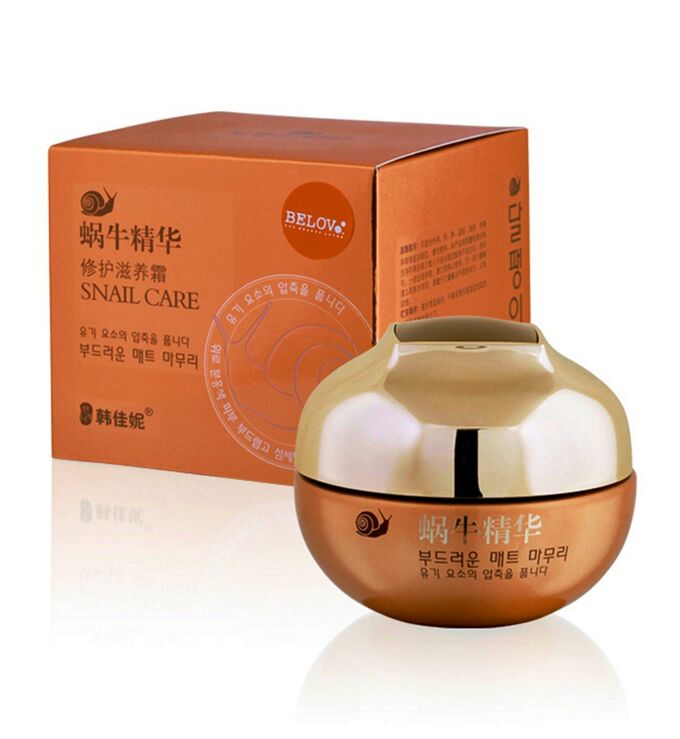 HAN JIA NE Snail Care Cream, BELOV (ХАН ДЖИА НИ крем для лица с ...