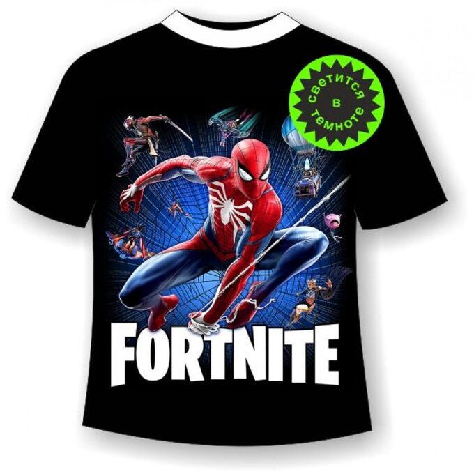 Мир Маек / Подростковая футболка Фортнайт Спайдер | Fortnite, Roblox ...
