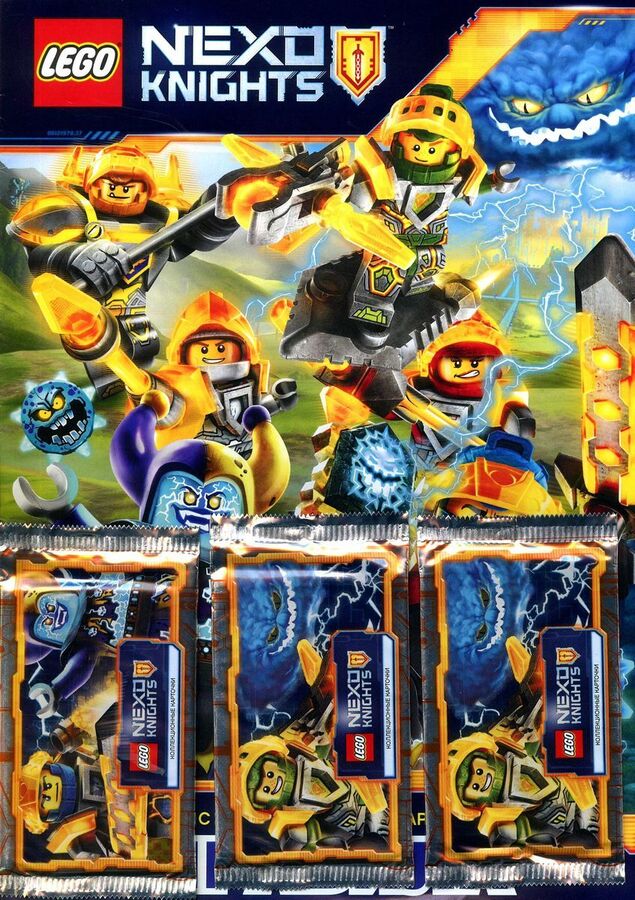 Коллекция карточек(стартовый набор) NEXO NIGHTS | Журналы. LEGO NEXO ...