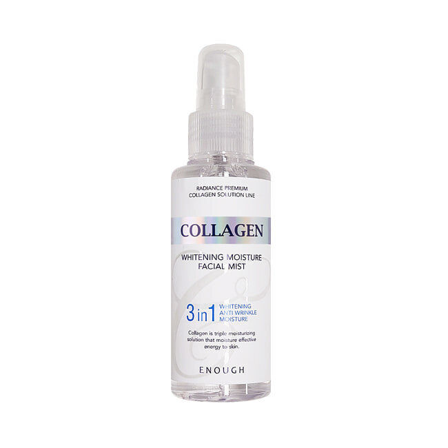 ENOUGH / Отбеливающий мист для лица с коллагеном Collagen Whitening ...