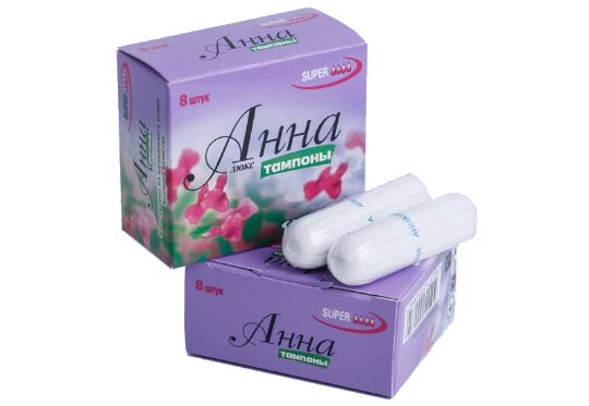 Анна тампоны Люкс super 8 шт | Тампоны Kotex,O.B,Tampaks, Анна. Женские ...