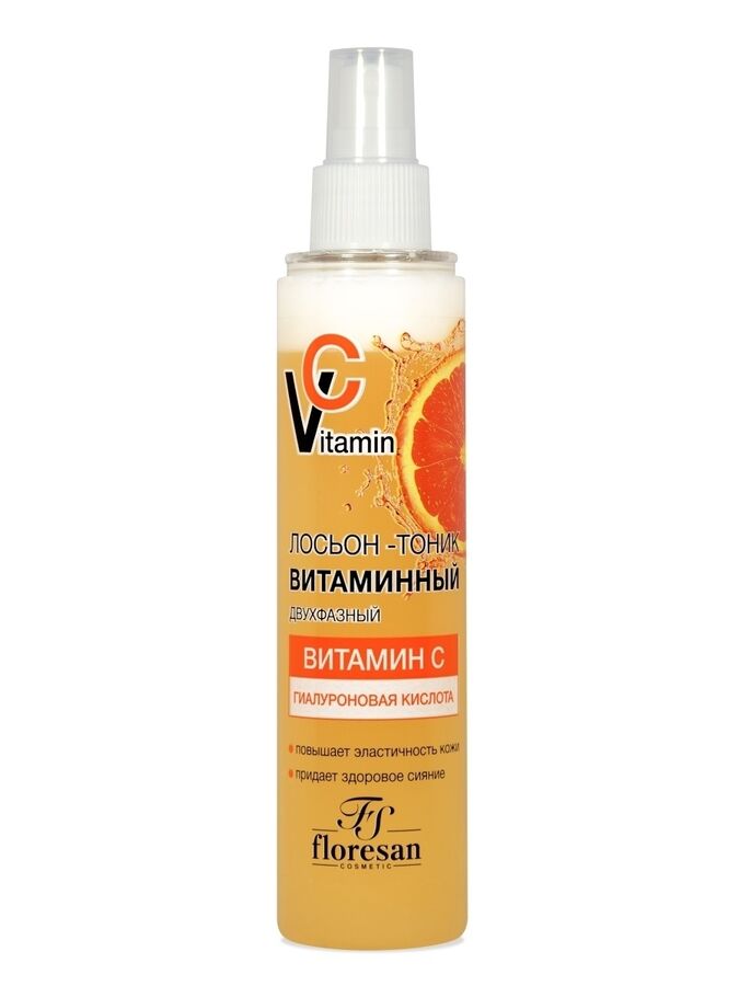 Floresan / Лосьон- тоник витаминный двухфазный "Vitamin C" 200мл ...