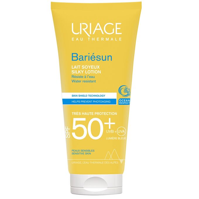Урьяж Шелковистое молочко SPF 50+, 100 мл (Uriage, Bariesun) | Uriage ...